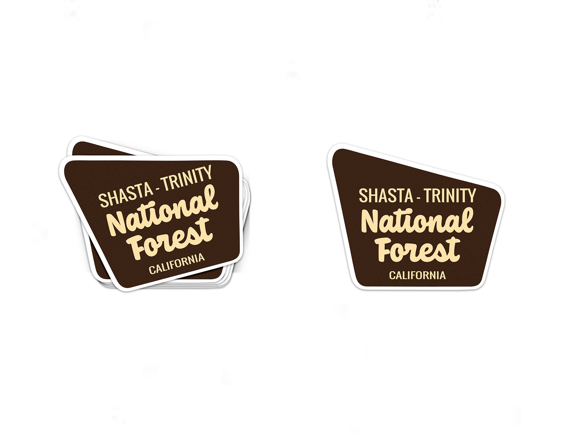 Shasta Trinity National Forest Sticker | Etsy