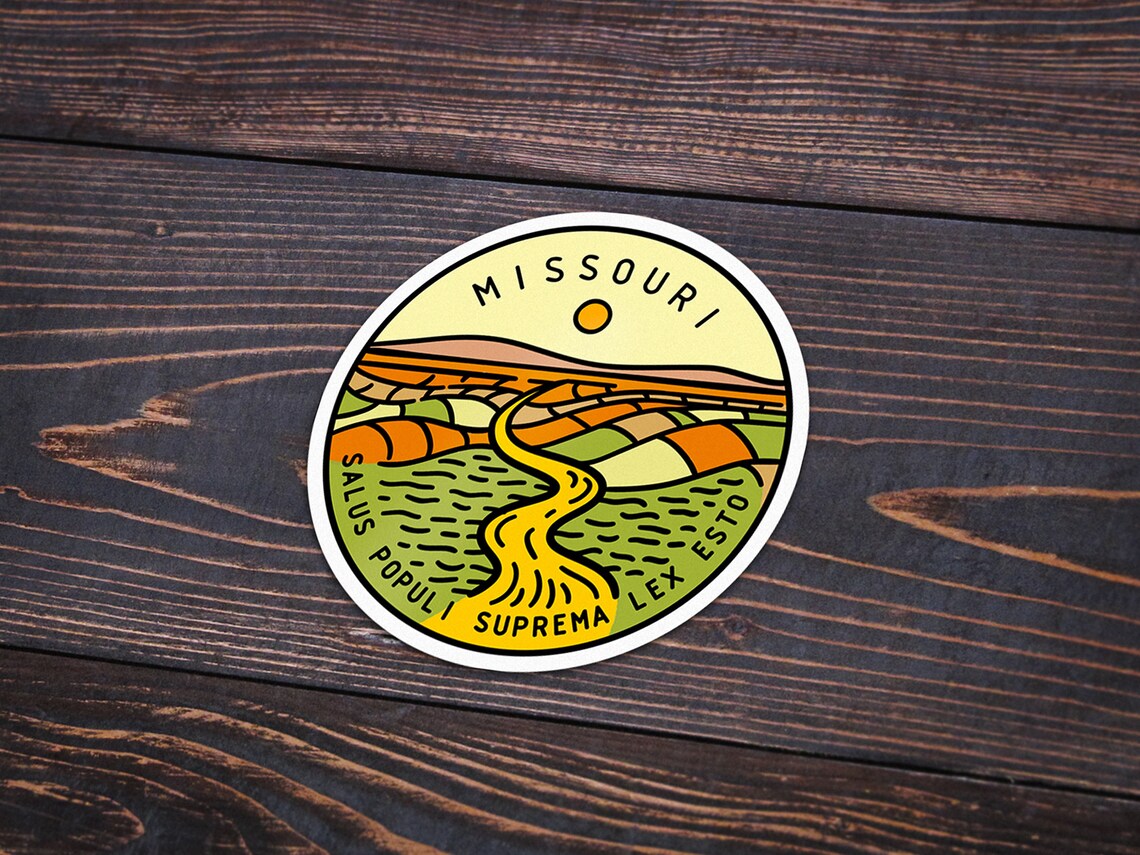Missouri Sticker | Missouri Decal | Multiple Sizes | Bumper Sticker ...
