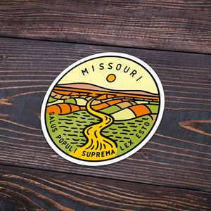 Missouri Sticker | Missouri Decal | Multiple Sizes | Bumper Sticker ...