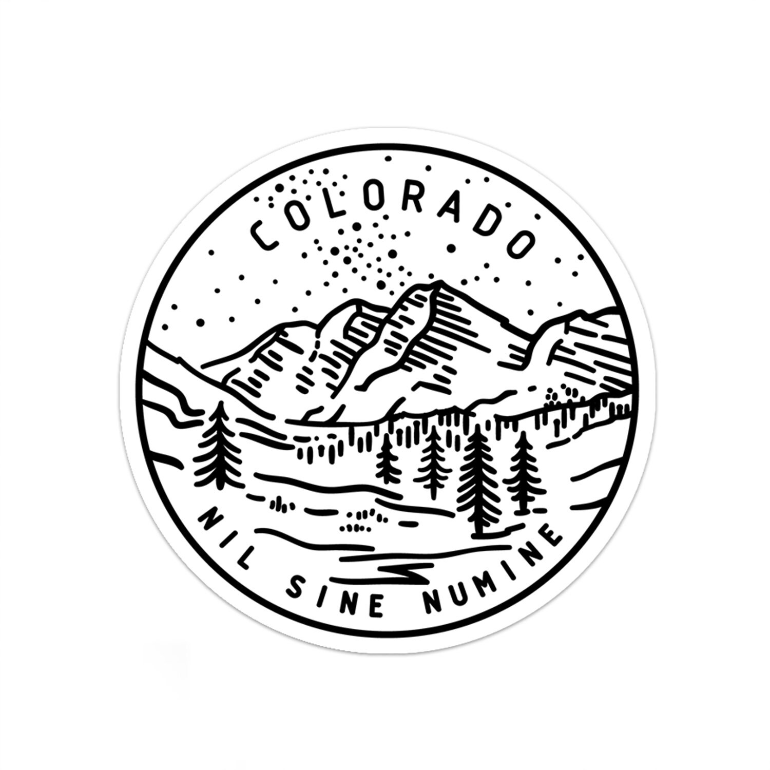 Colorado Sticker Colorado Decal Multiple Sizes Bumper - Etsy