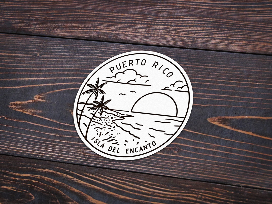 Puerto Rico Sticker | Puerto Rico Decal | Multiple Sizes | Bumper ...