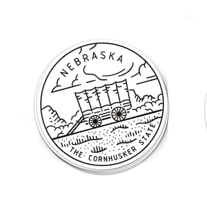 Nebraska Sticker | Nebraska Decal | Multiple Sizes | Bumper Sticker ...