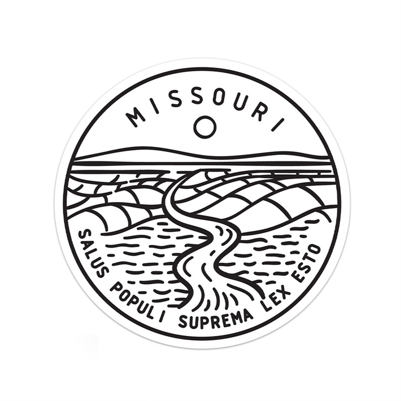 Missouri Sticker Missouri Decal Multiple Sizes Bumper - Etsy New Zealand