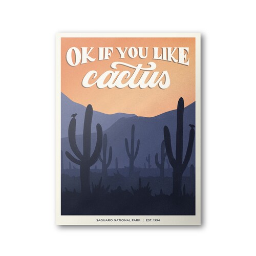 Zion National Park Poster Subpar Parks Poster - Etsy