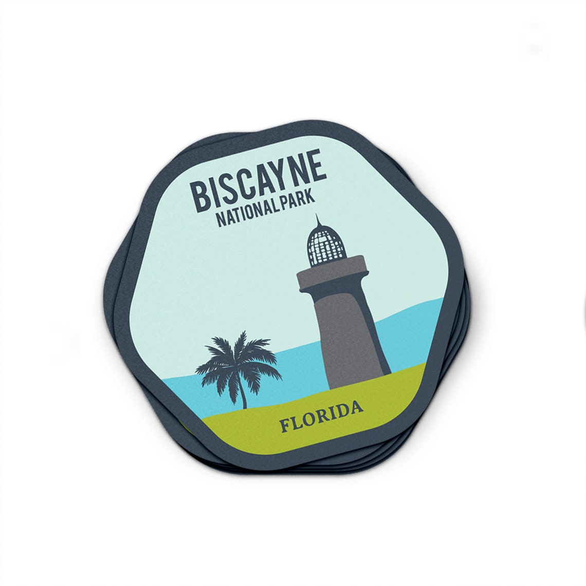 Biscayne National Park Sticker Multiple Sizes Available - Etsy