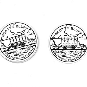Scotts Bluff National Monument Sticker National Park Sticker - Etsy