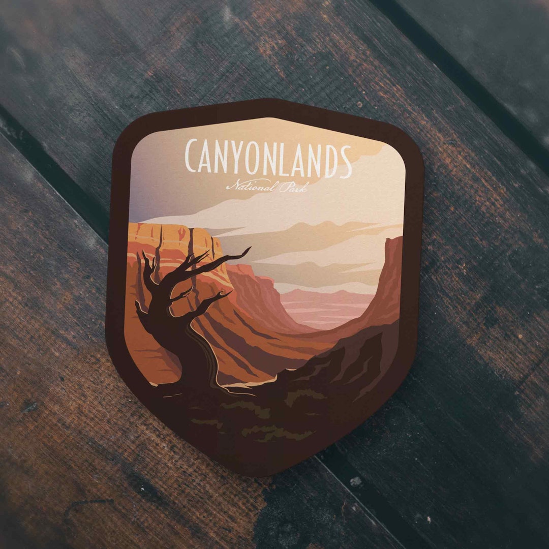Canyonlands National Park Sticker - Etsy