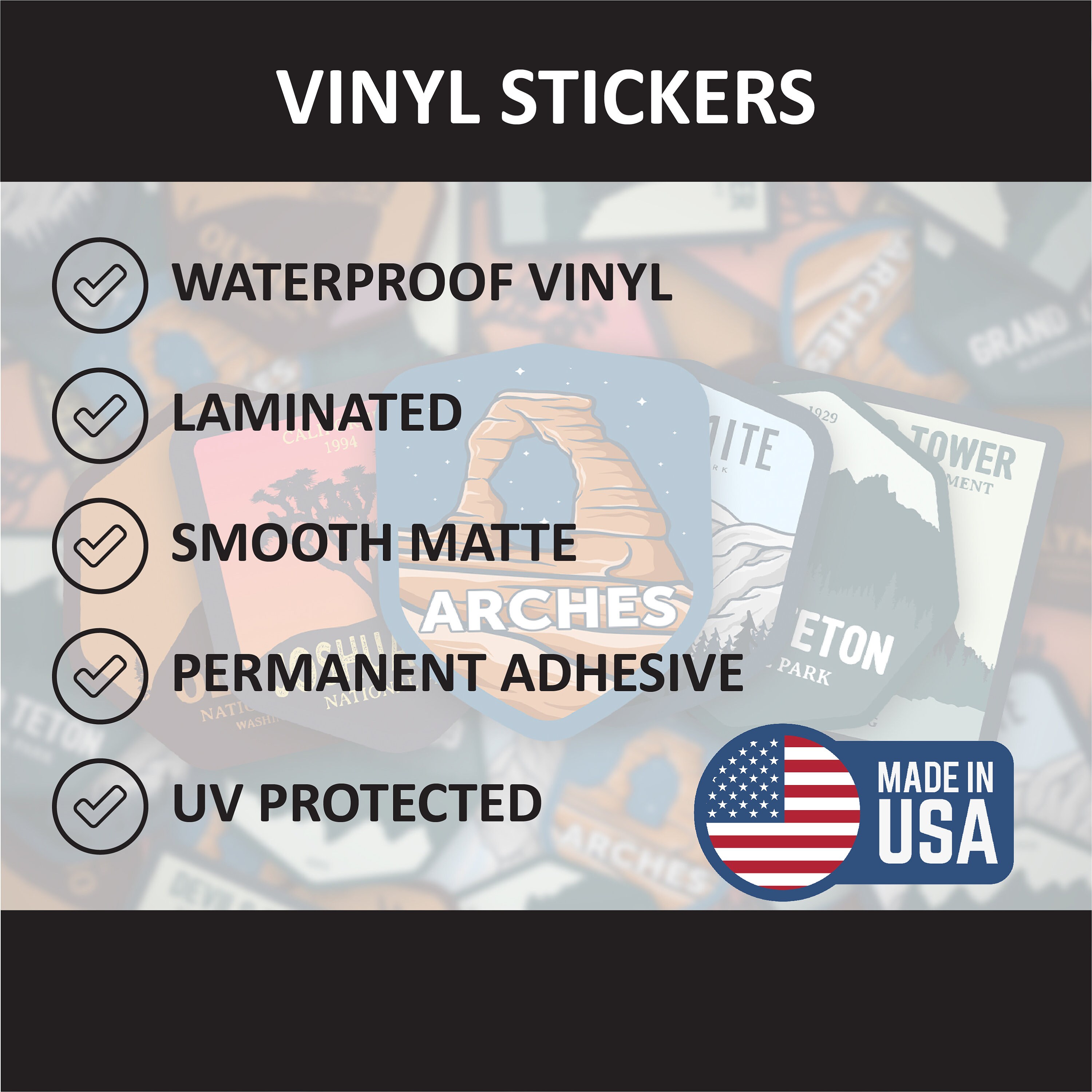 Utah Sticker | Bumper Sticker | Bottle Sticker | Travel Sticker ...