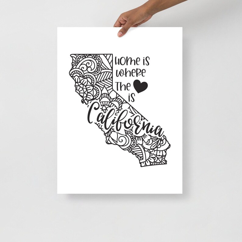Minnesota Poster | Minimalist State Poster | Wall Art | State Poster ...