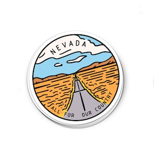 Nevada Sticker | Nevada Decal | Multiple Sizes | Bumper Sticker | Water ...
