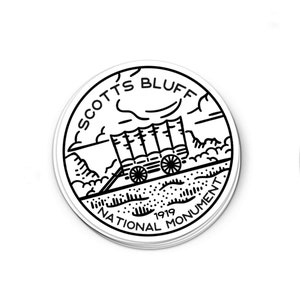 Scotts Bluff National Monument Sticker | National Park Sticker ...