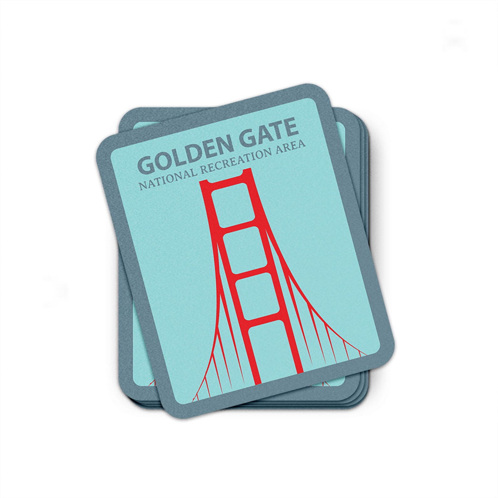 Golden Gate National Recreation Area Sticker National Park - Etsy