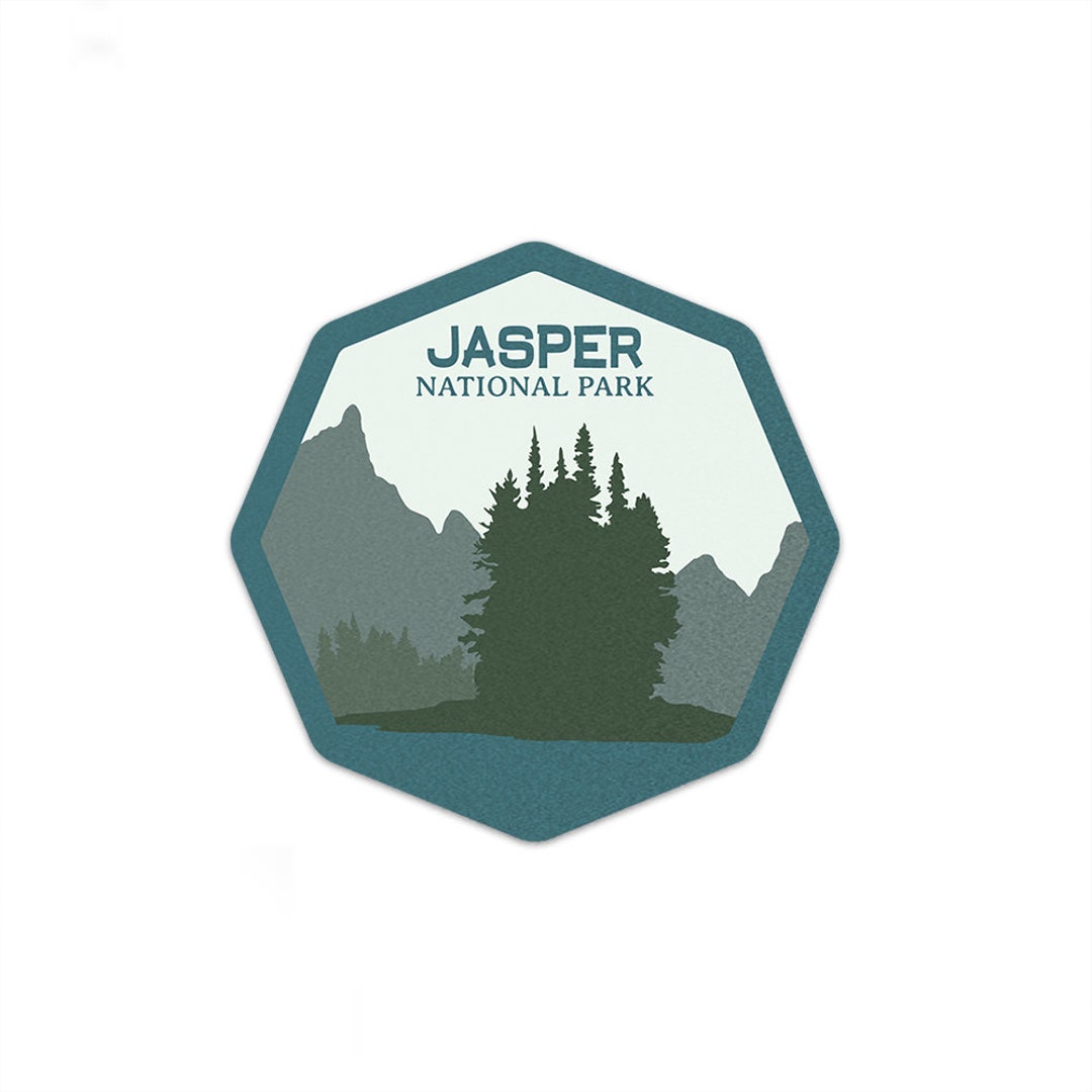 Jasper National Park Sticker | Multiple Sizes | Bumper Sticker | Water ...
