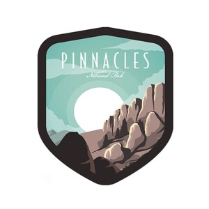 Pinnacles National Park Sticker | Multiple Sizes | Bumper Sticker ...