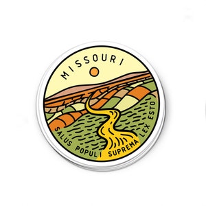 Missouri Sticker | Missouri Decal | Multiple Sizes | Bumper Sticker ...