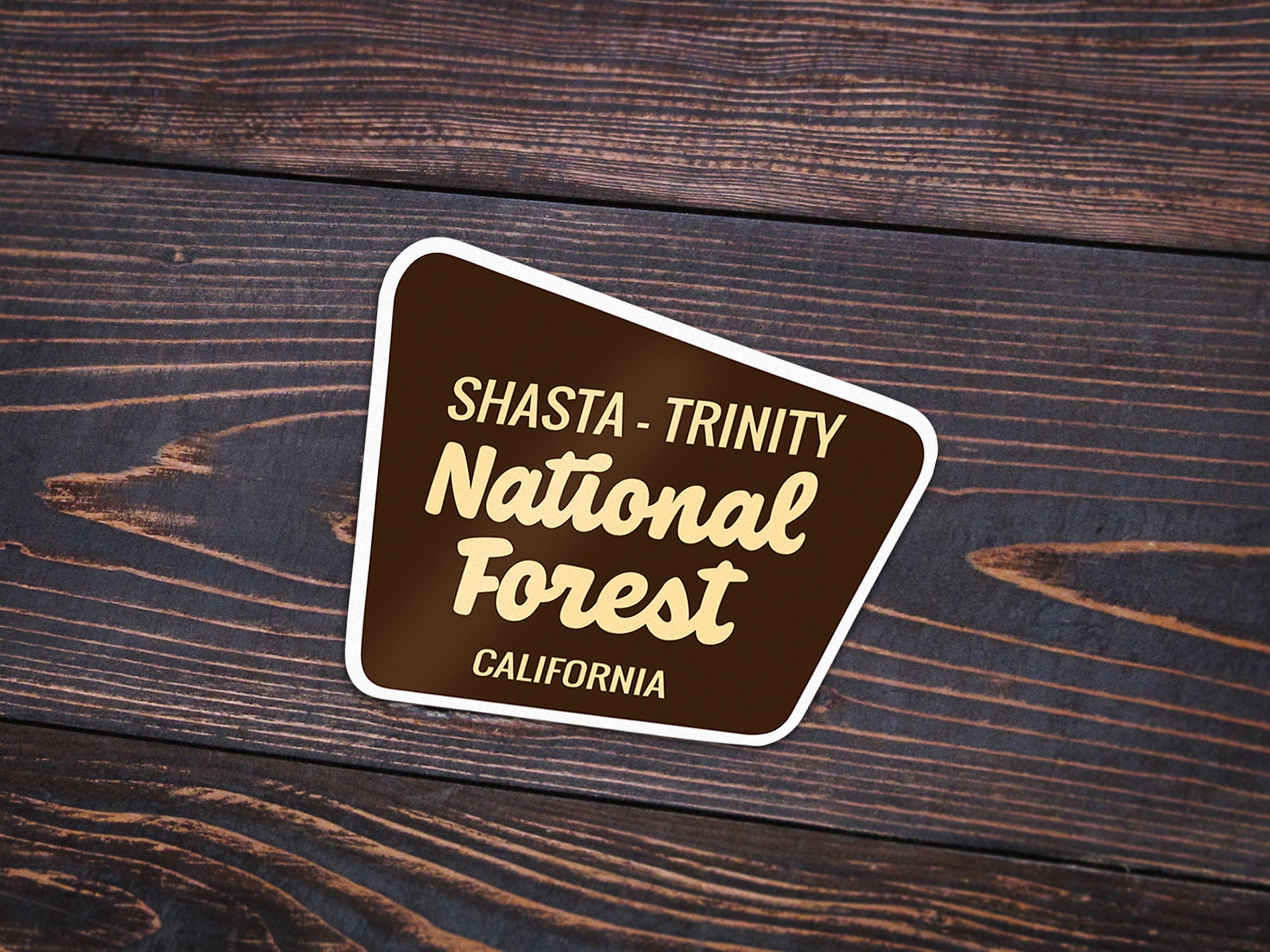 Shasta Trinity National Forest Sticker | Etsy