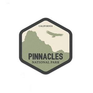 Pinnacles National Park Sticker | Multiple Sizes | Bumper Sticker ...