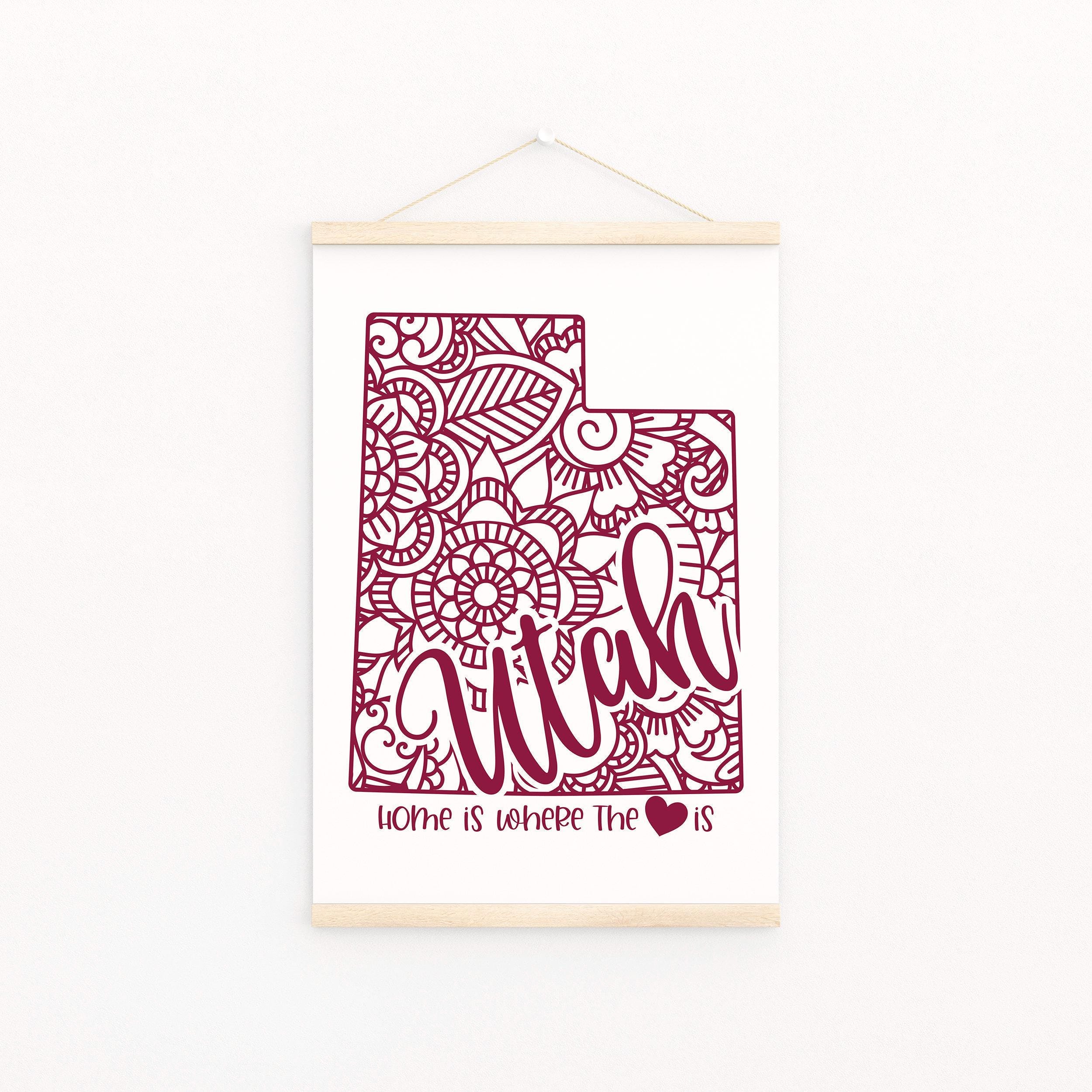 Florida Poster | Minimalist State Poster | Wall Art | State Poster ...