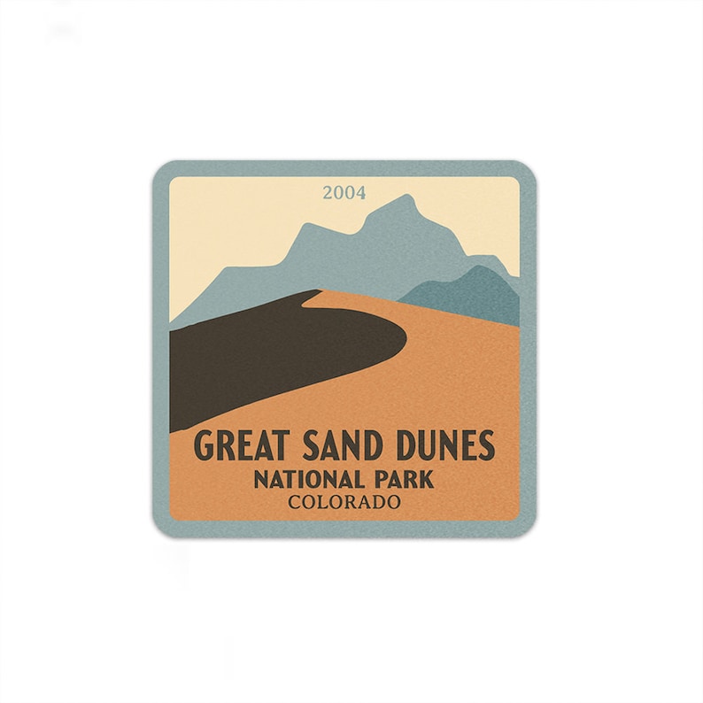 Great Sand Dunes National Park Sticker National Park Decal | Etsy