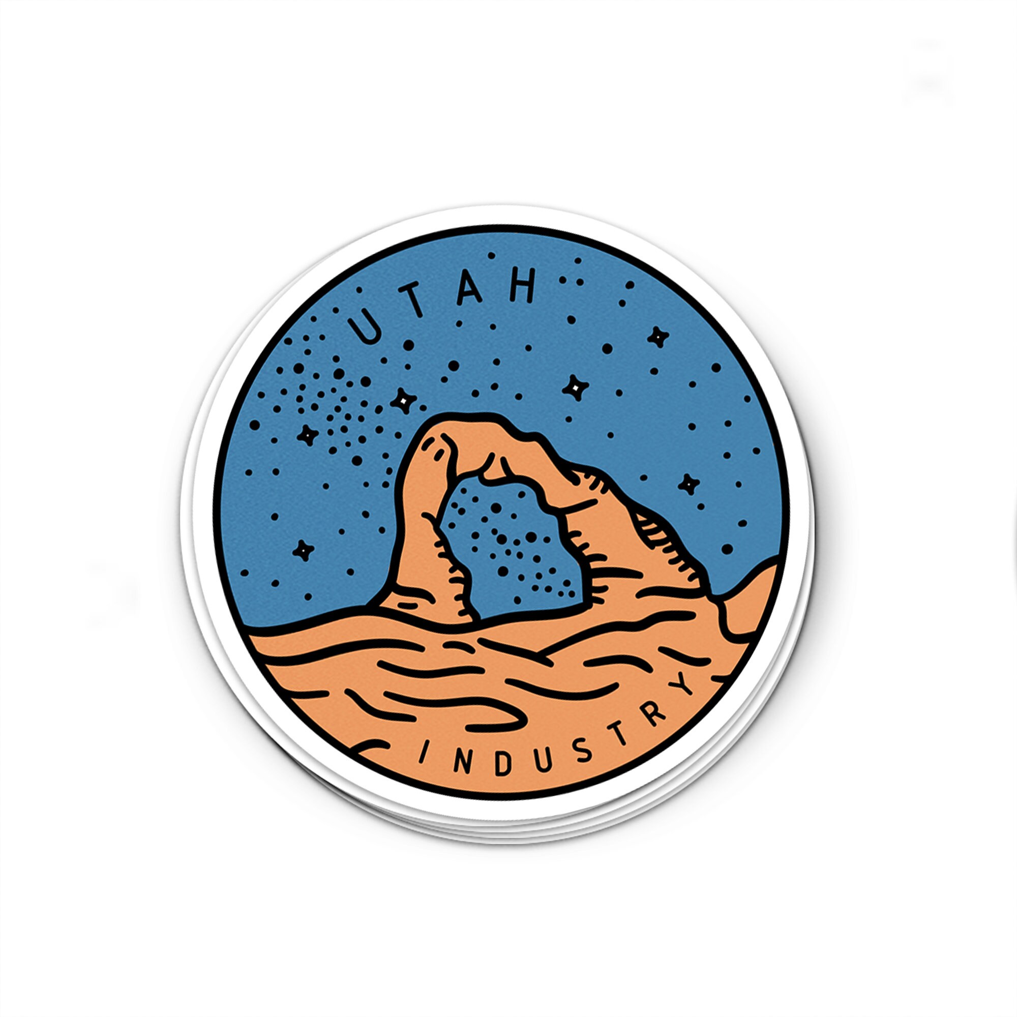 Utah Sticker | Utah Decal | Multiple Sizes | Bumper Sticker | Water ...