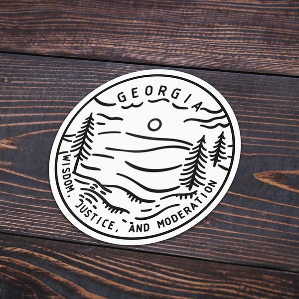 Georgia Decal - Etsy
