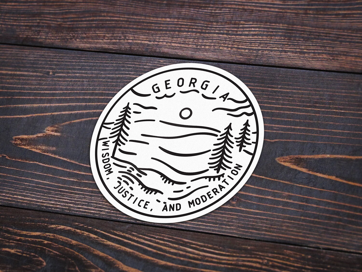 Georgia Sticker Georgia Decal Multiple Sizes Bumper - Etsy