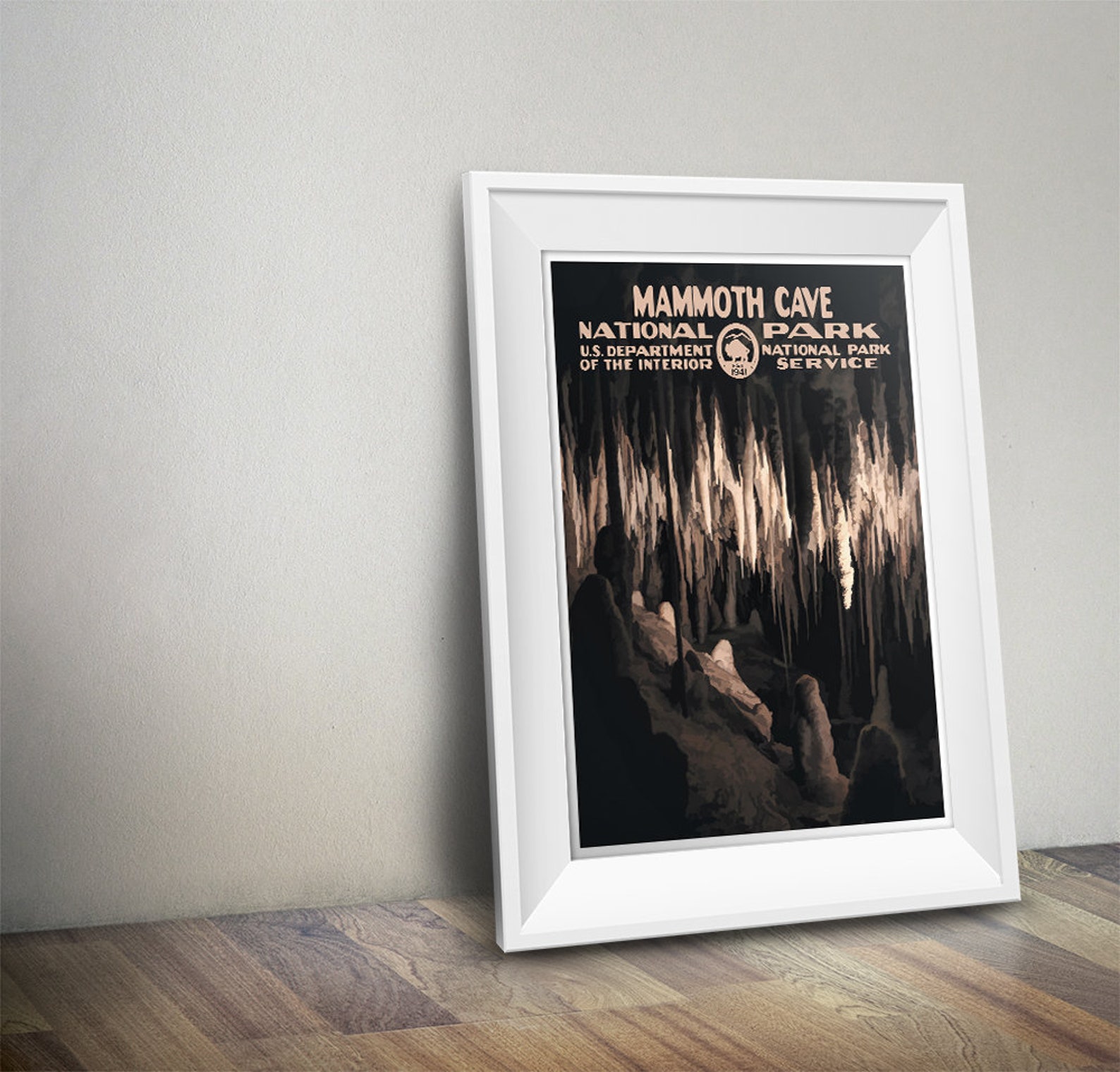 Mammoth Cave National Park Poster | National Park Poster | National ...