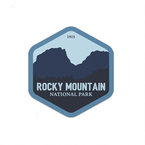 Rocky Mountain National Park Sticker Multiple Sizes Bumper - Etsy