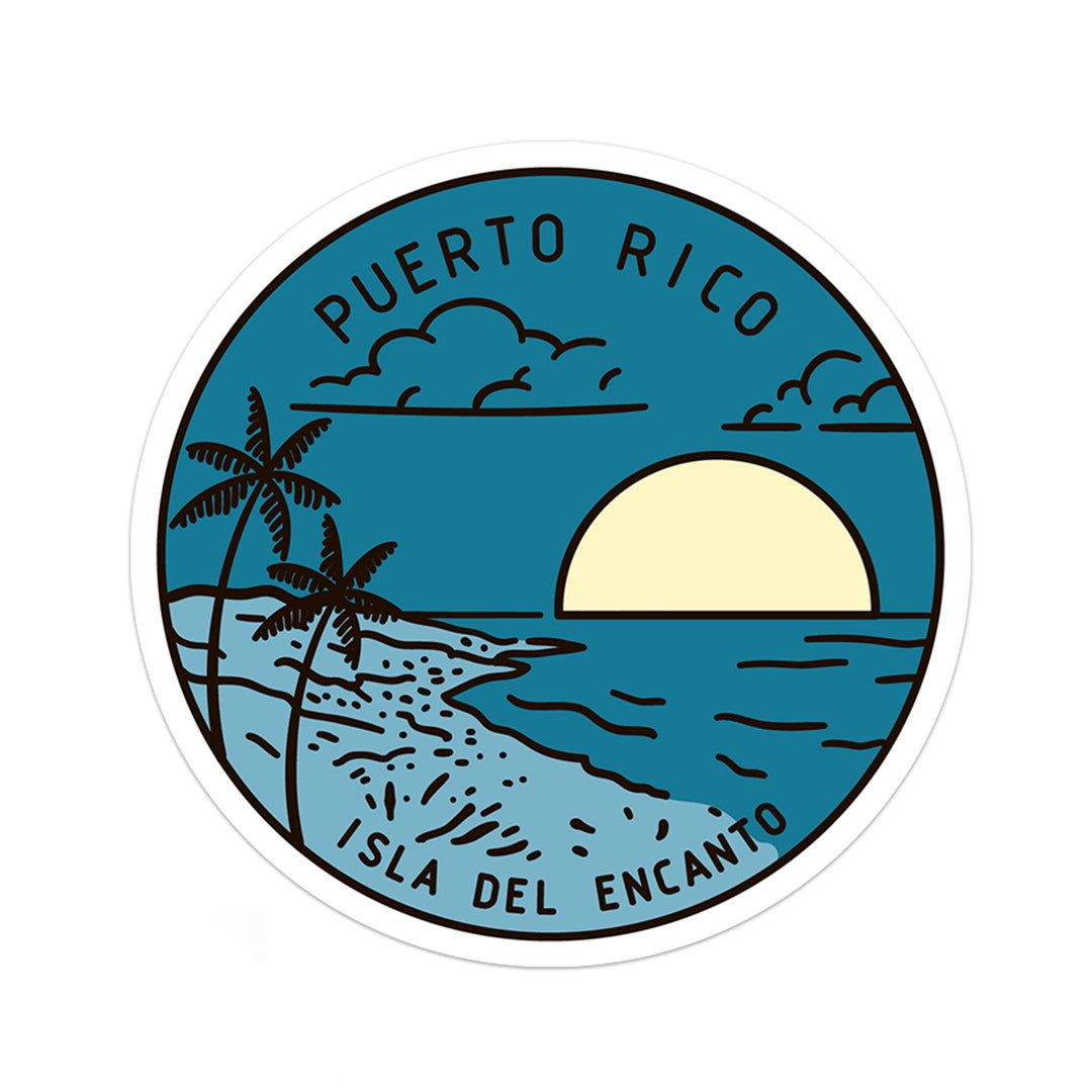 Puerto Rico Sticker | Puerto Rico Decal | Multiple Sizes | Bumper ...