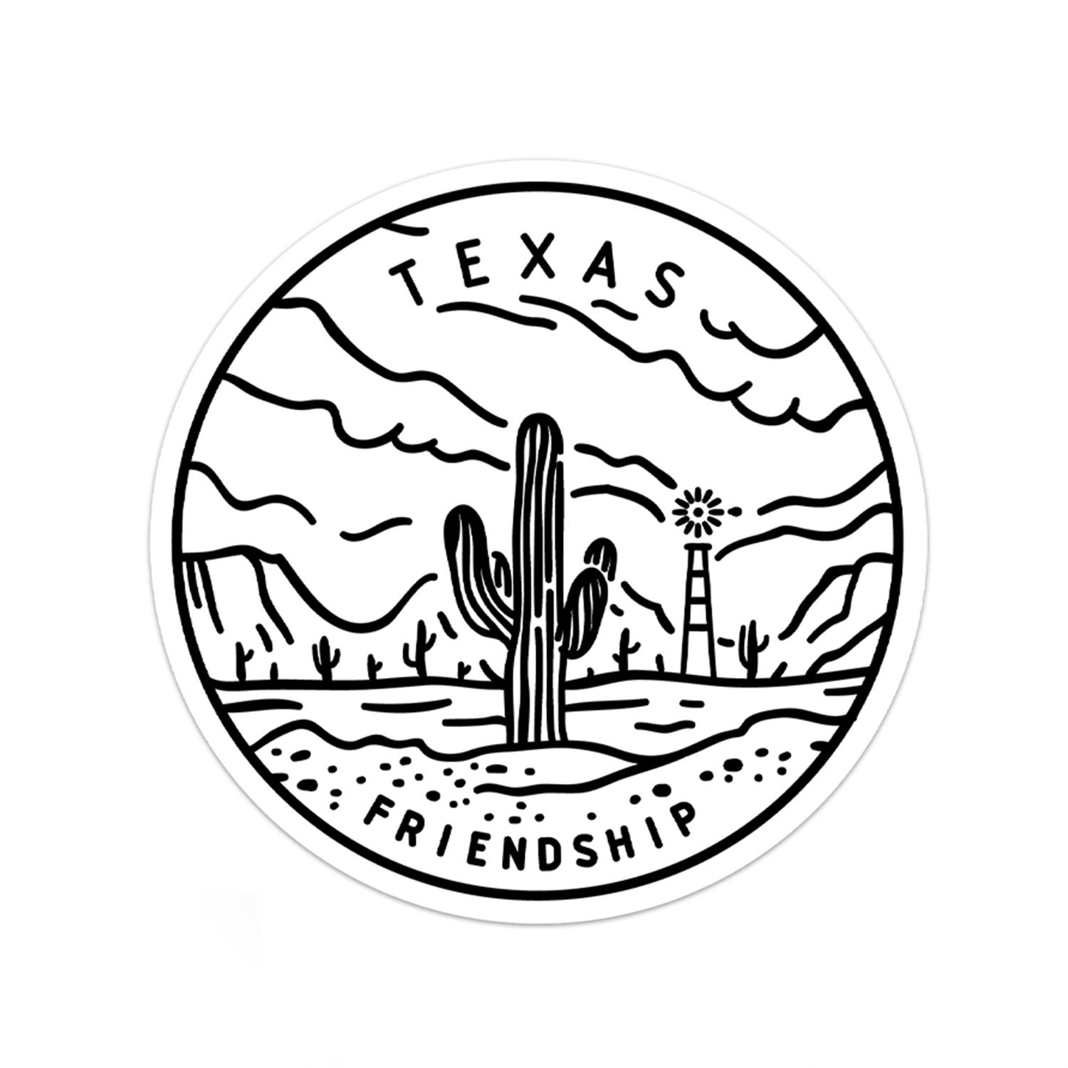 Texas Sticker Texas Decal Multiple Sizes Bumper Sticker - Etsy