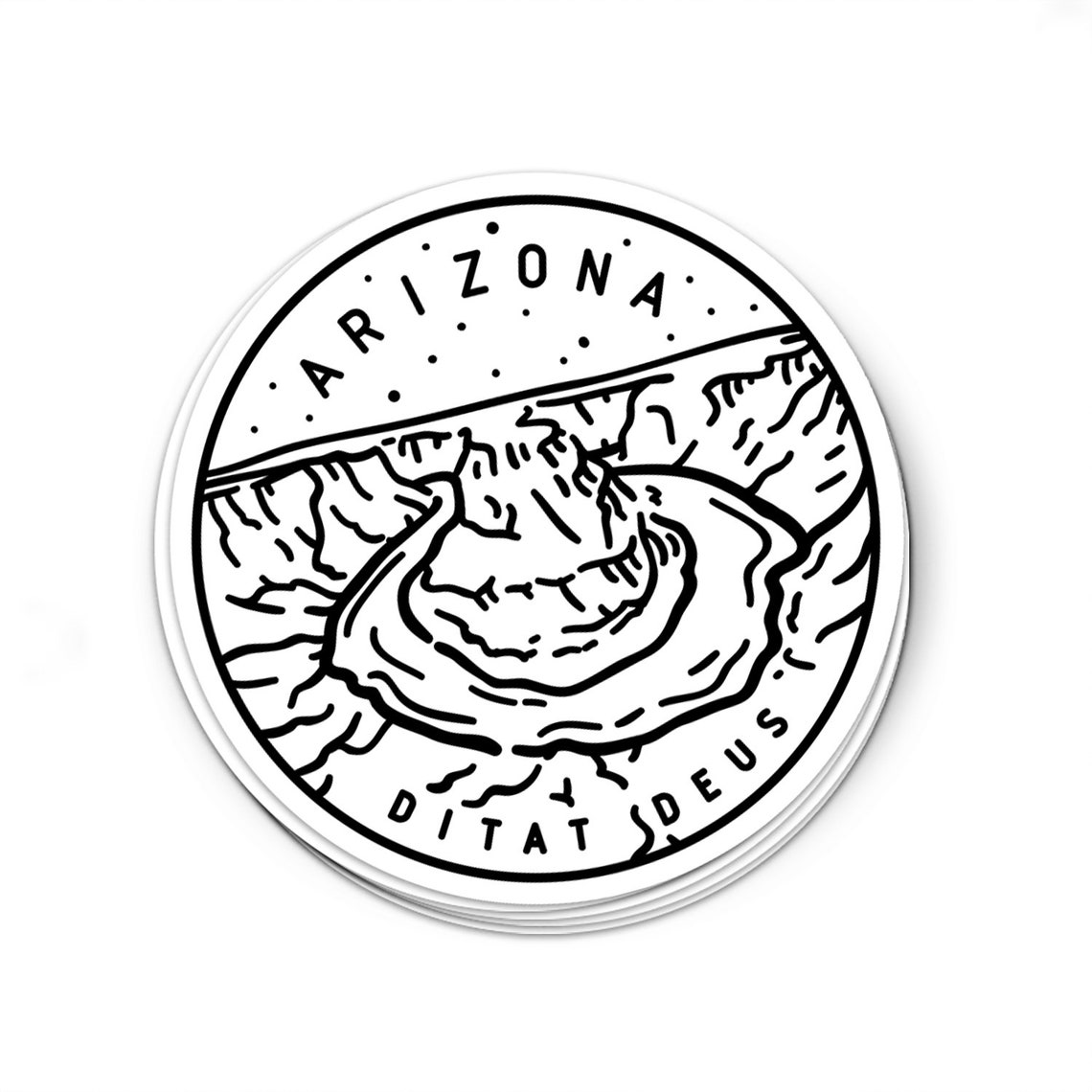 Arizona Sticker Arizona Decal Multiple Sizes Available - Etsy