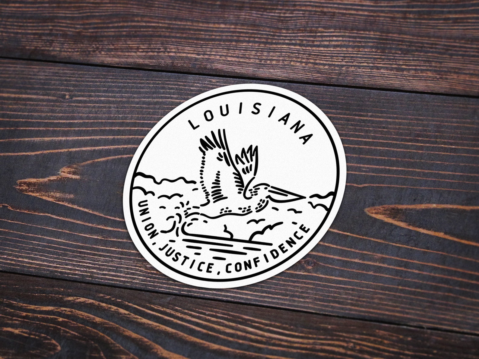 Louisiana Sticker Louisiana Decal Multiple Sizes Available | Etsy