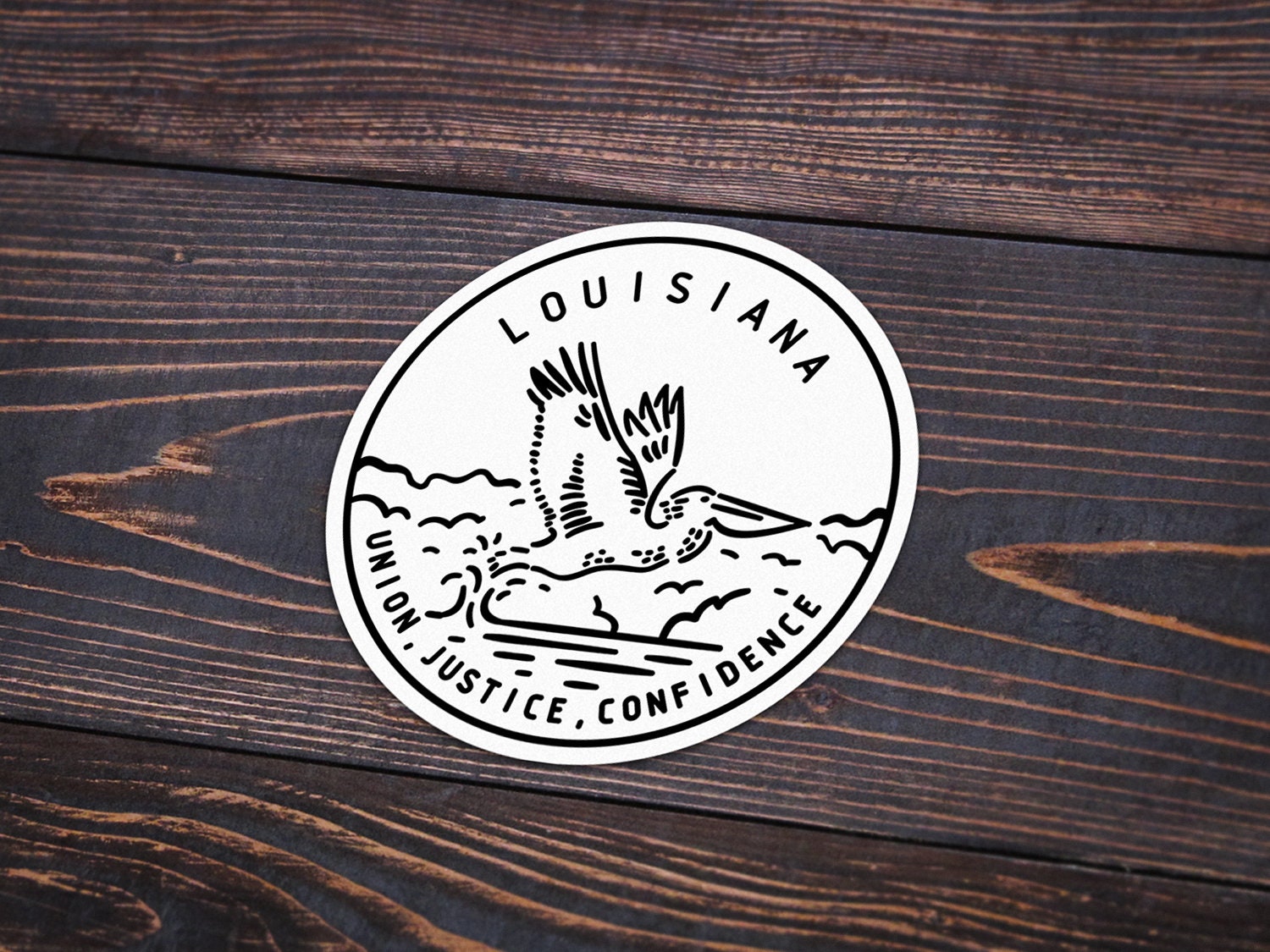 Louisiana Sticker Louisiana Decal Multiple Sizes Available | Etsy
