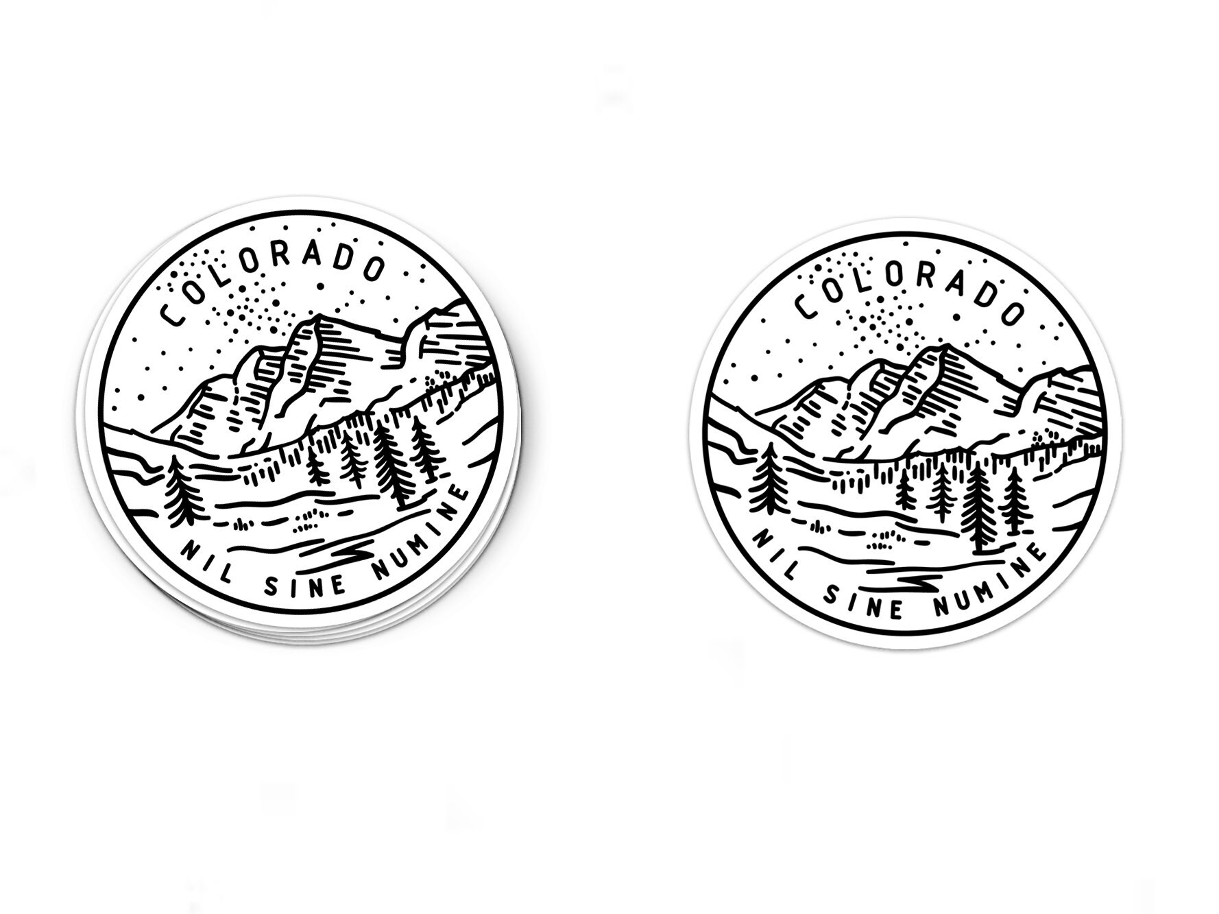 Colorado Sticker Colorado Decal Multiple Sizes Available | Etsy