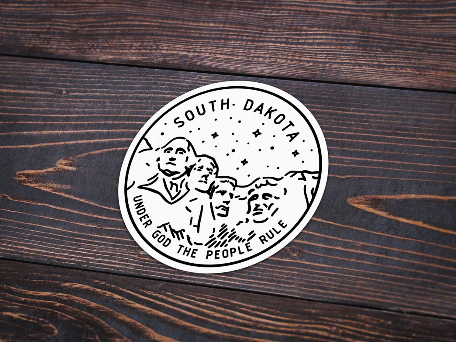 South Dakota Sticker South Dakota Decal Multiple Sizes - Etsy