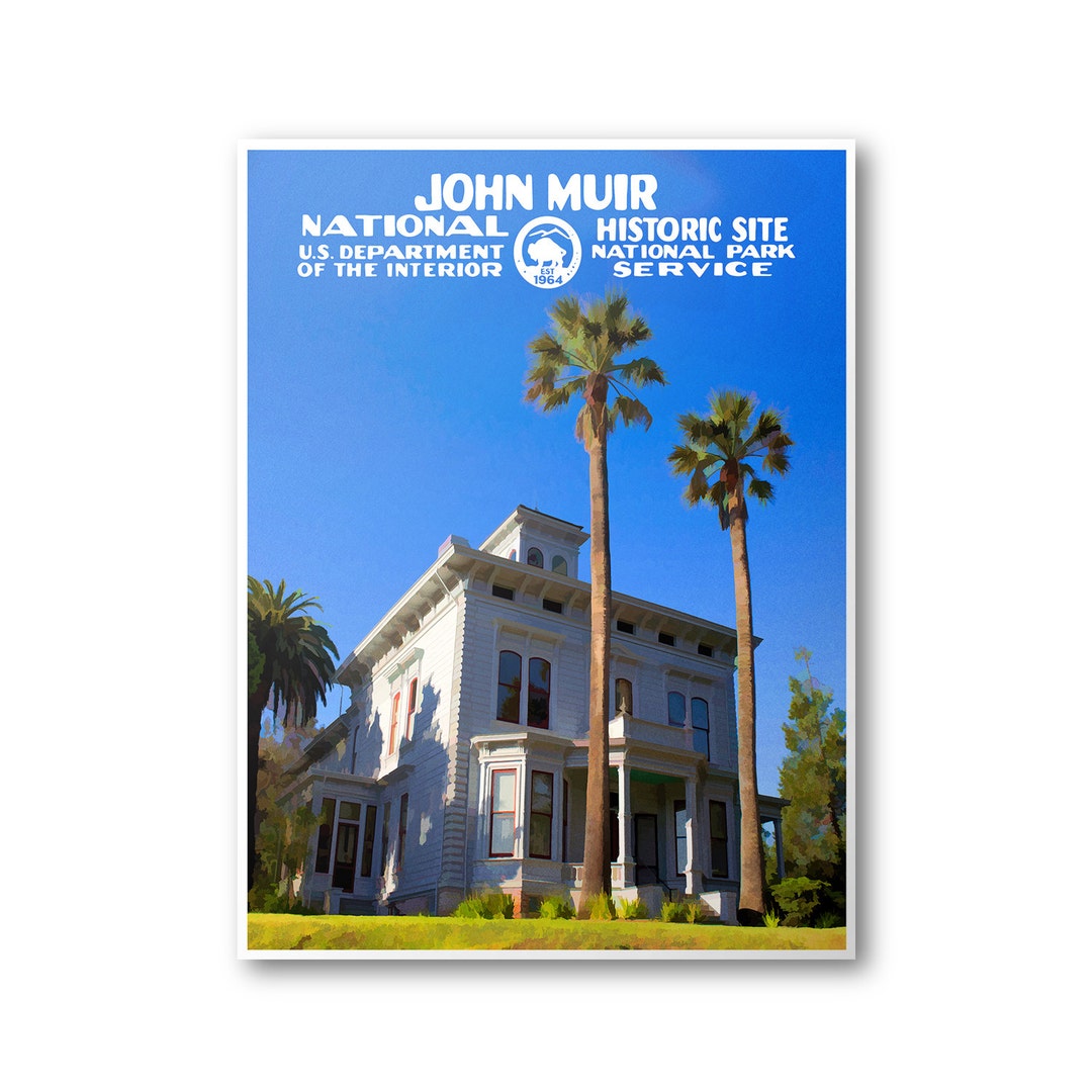 John Muir National Historic Site Poster | National Park Poster ...