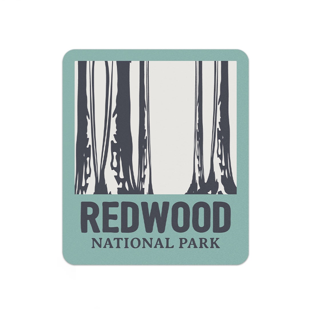 Redwood National Park Sticker | Multiple Sizes | Bumper Sticker | Water ...