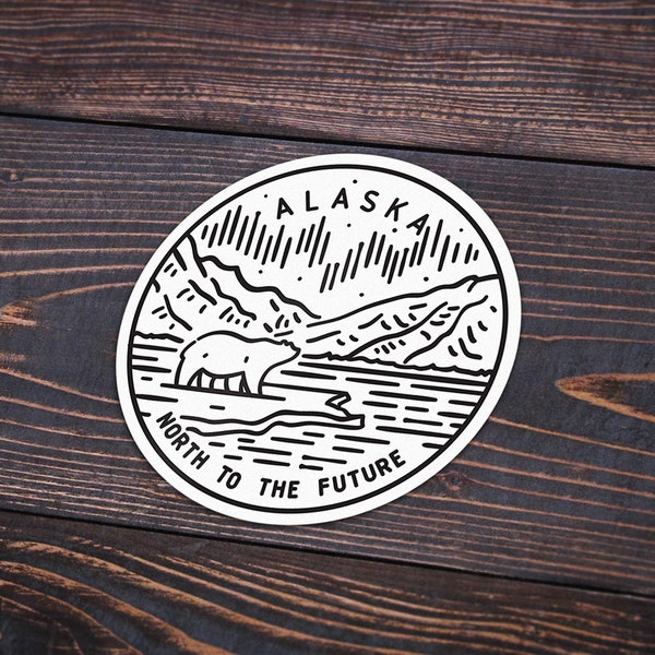 Alaska Sticker - Etsy