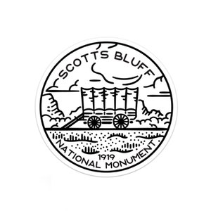 Scotts Bluff National Monument Sticker - Etsy