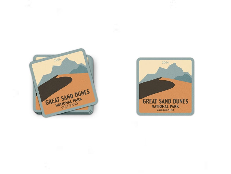 Great Sand Dunes National Park Sticker National Park Decal | Etsy
