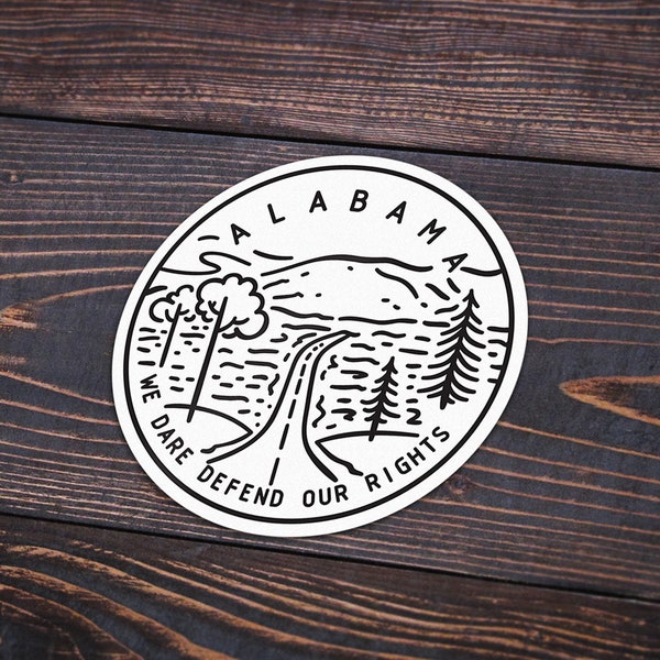 Alabama Decal - Etsy