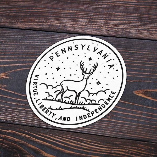 Pennsylvania Decal - Etsy