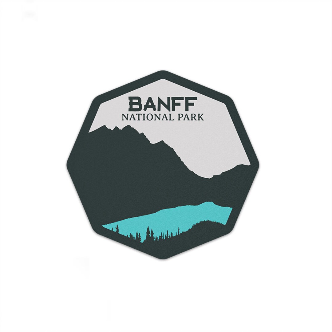 Banff National Park Sticker Multiple Sizes - Etsy