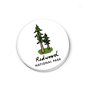 Redwood National Park Sticker | Multiple Sizes | Bumper Sticker | Water ...