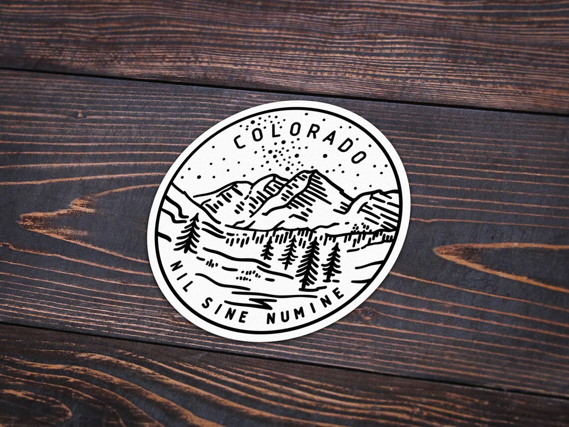 Colorado Sticker Colorado Decal Multiple Sizes Bumper - Etsy