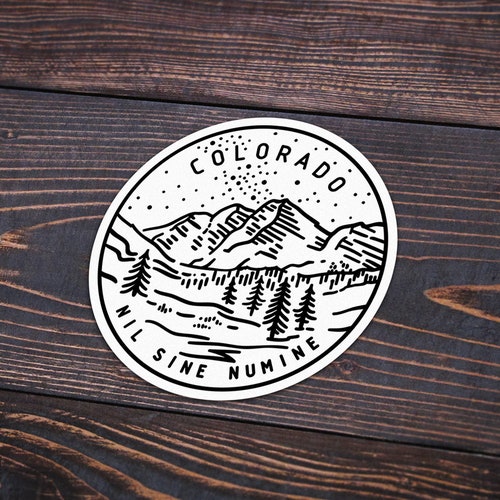 Colorado Sticker Colorado Decal Multiple Sizes Bumper - Etsy