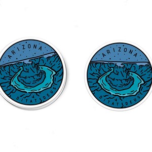 Arizona Sticker | Arizona Decal | Multiple Sizes | Bumper Sticker ...