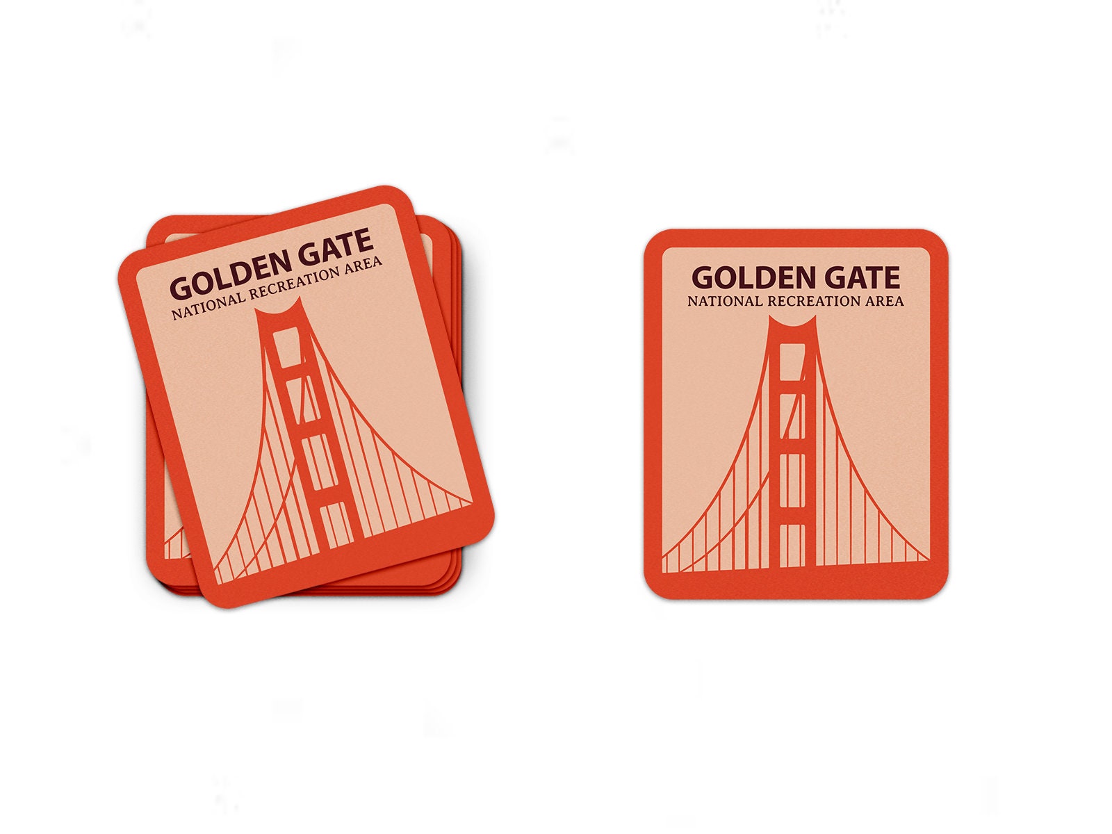 Golden Gate National Recreation Area Sticker National Park - Etsy
