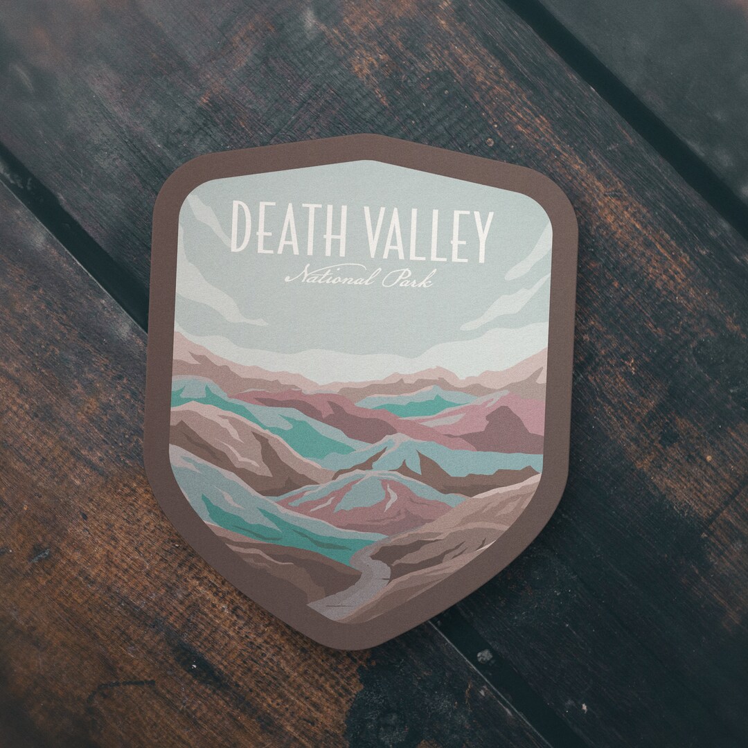 Death Valley National Park Sticker | Multiple Sizes | Bumper Sticker ...