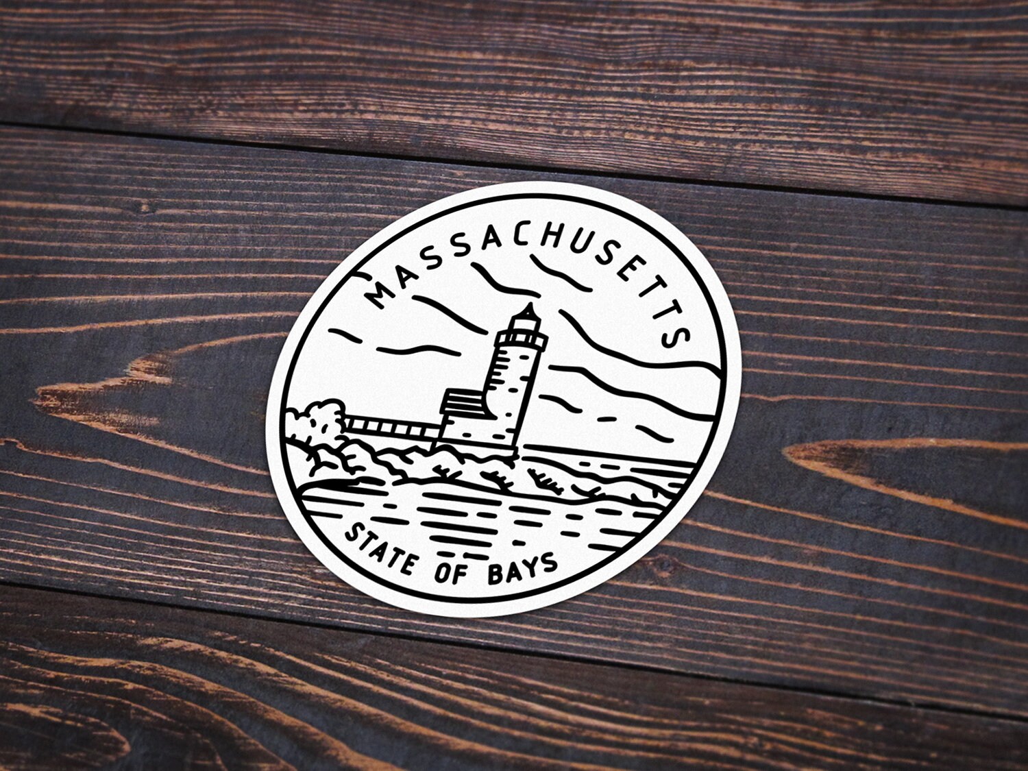Massachusetts Sticker Massachusetts Decal Multiple Sizes - Etsy
